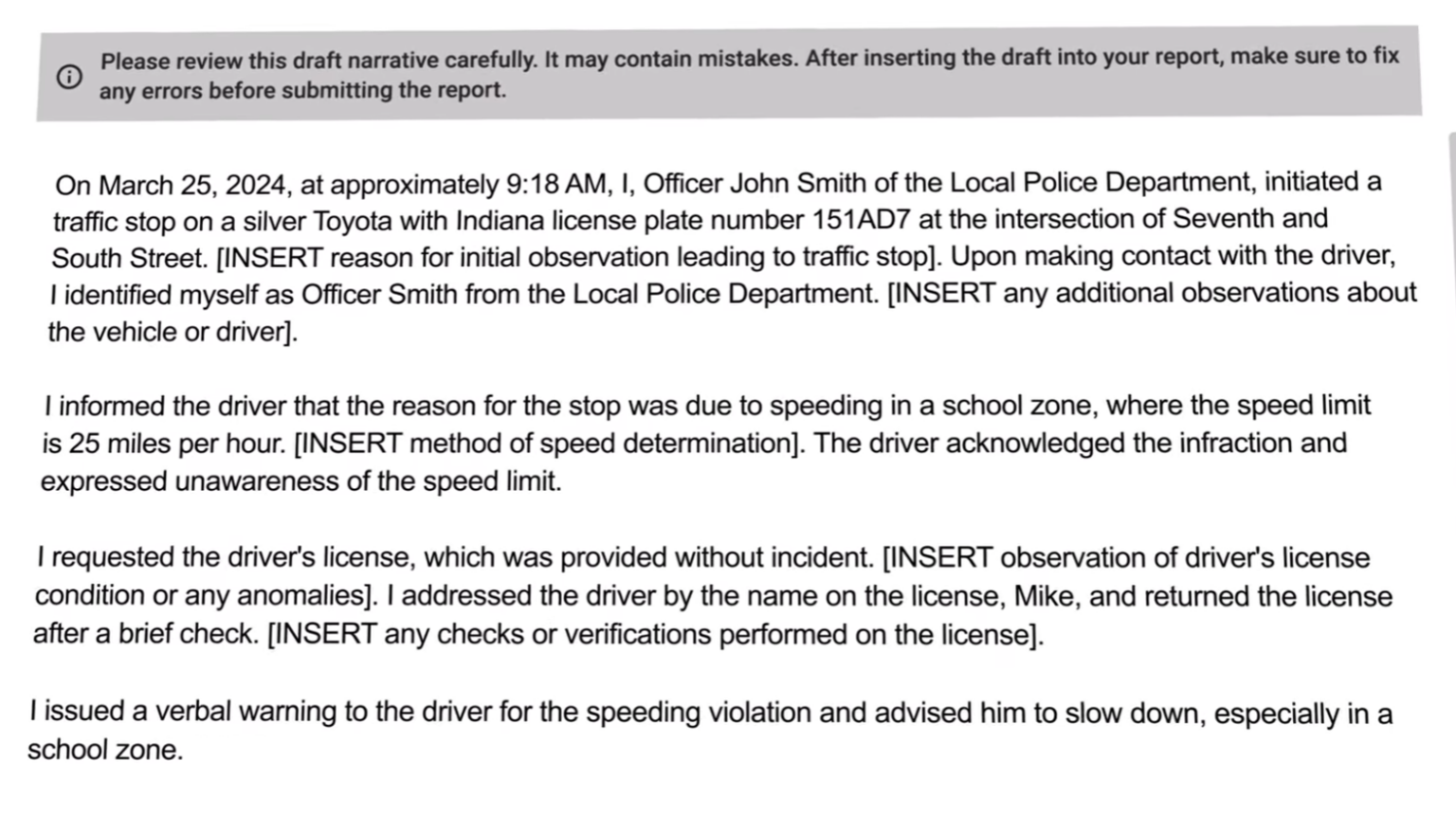 Belleville Police using AI-generated police reports based on bodycam ...
